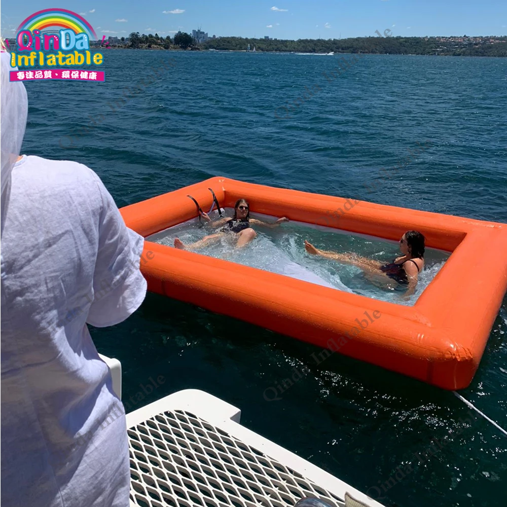 Durable Floating Ocean Yacht Water Inflatable Pool Portable Inflatable ...