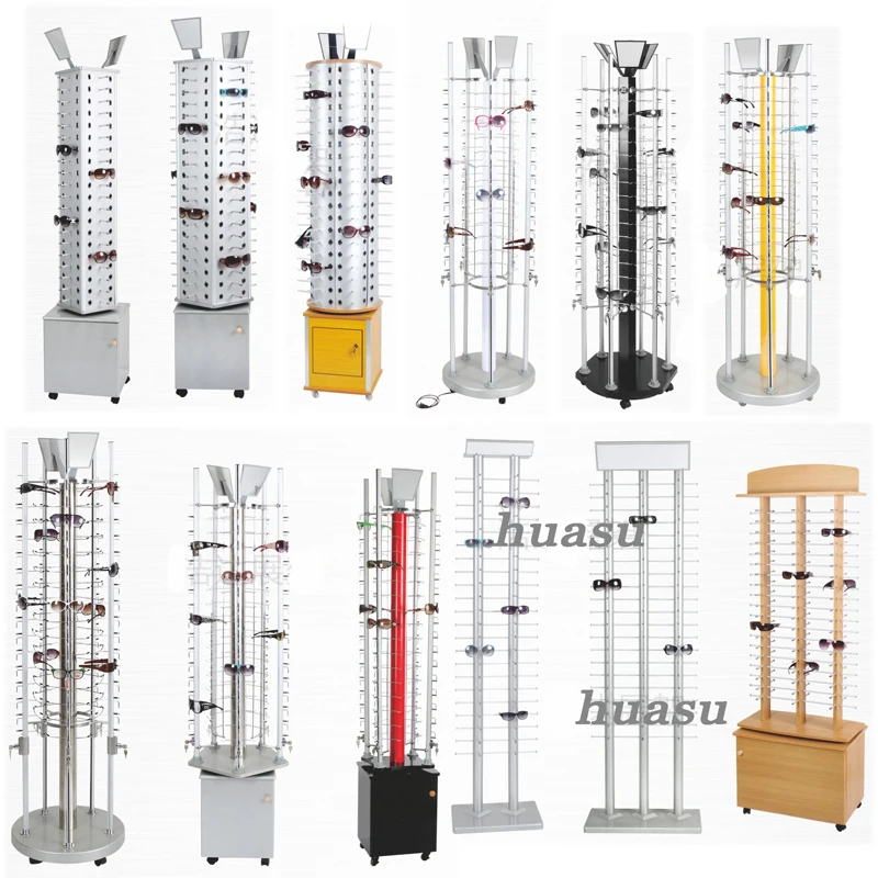 Rotating Sunglass Display - Enhance Eyewear Store Appeal