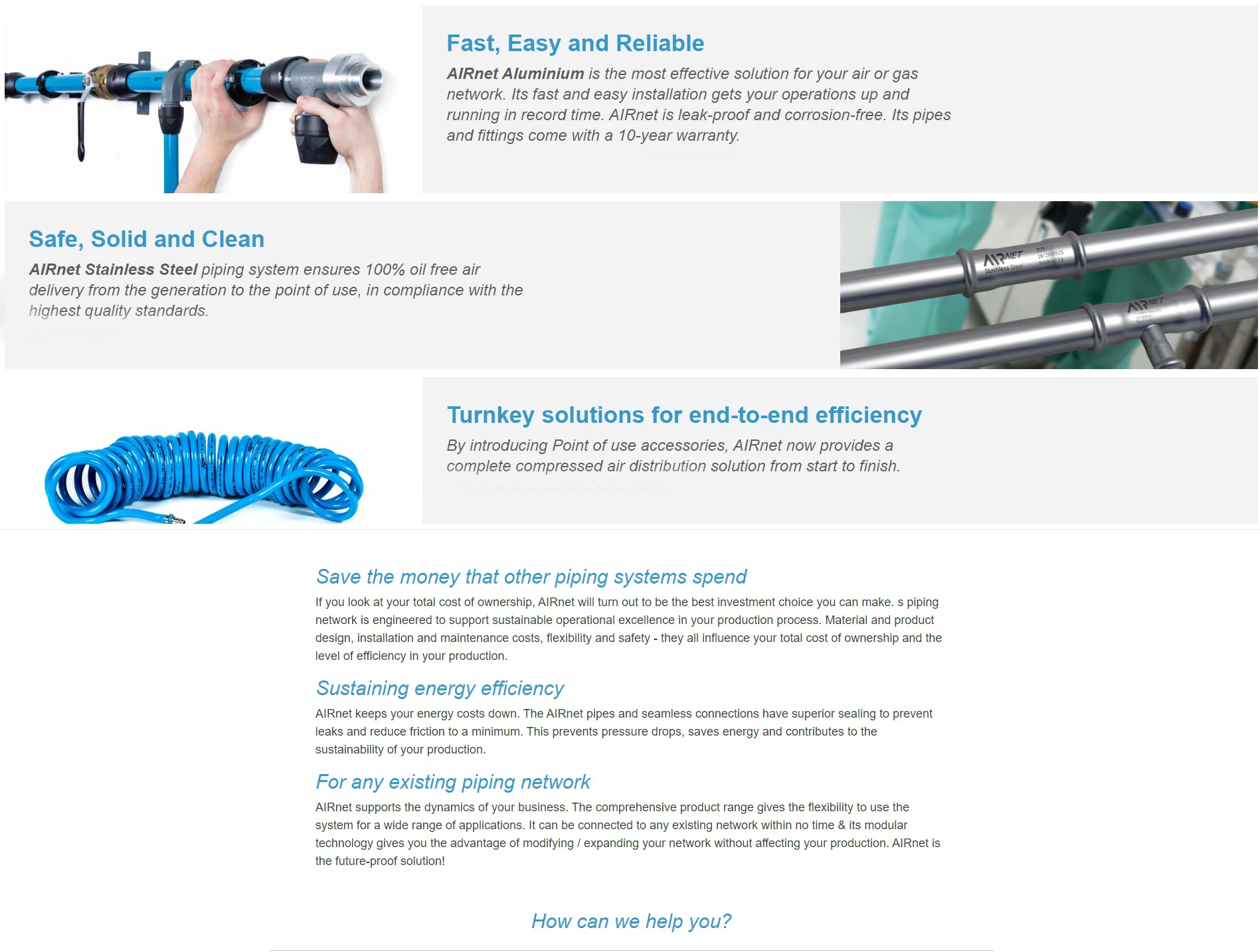 Airnet Aluminum Compressed air Piping Pipe Joint| Alibaba.com