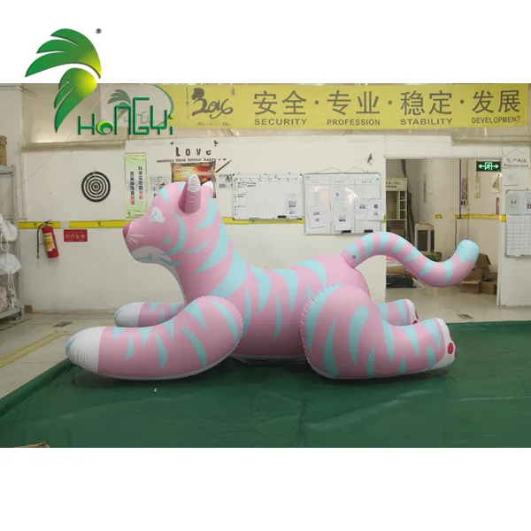 Lovely Pink Inflatable Tiger Bouncer,Riding Inflatable Sexy Tiger Toys ...