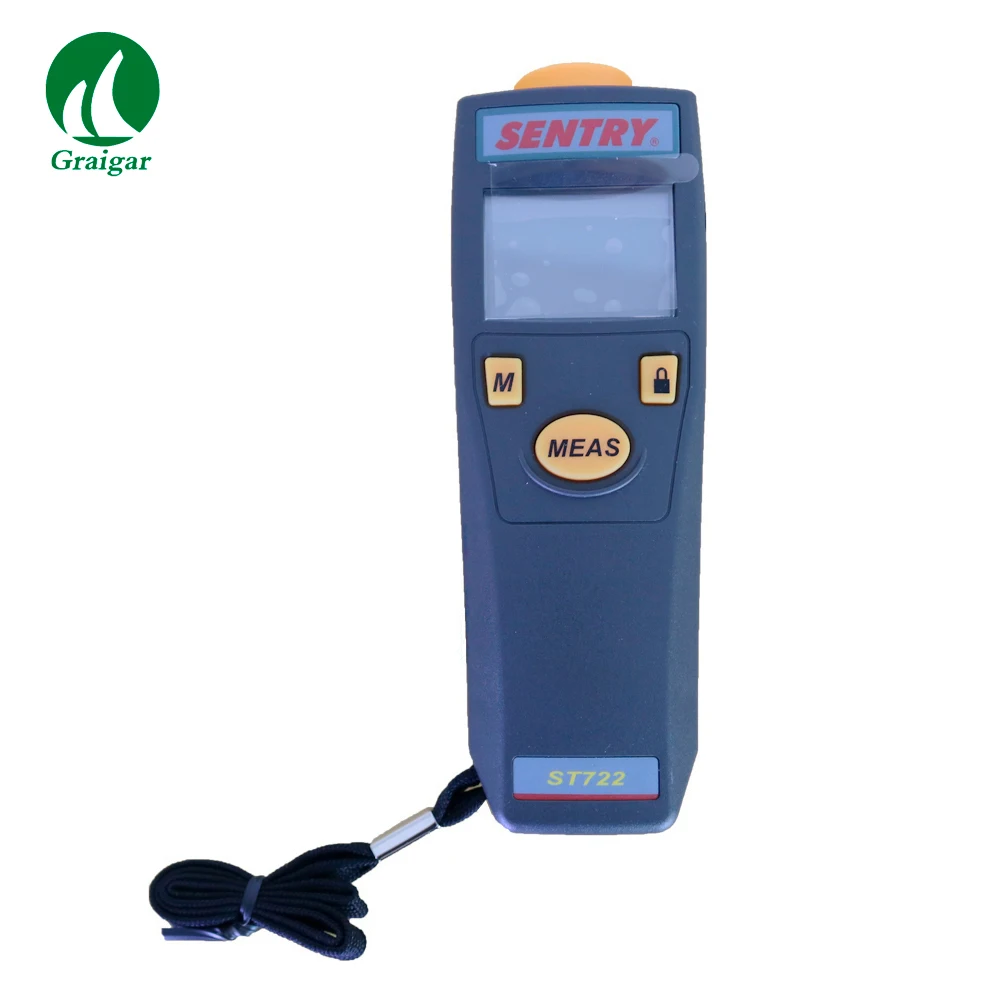 Sentry St722 Digital Tachometer Portable Non Contact Rpm Meter Rotation ...