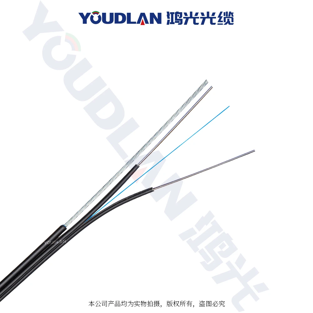 M Drop Cable FTTH 1core 2core 4core 6core 3steel 2FRP Price Per km ...