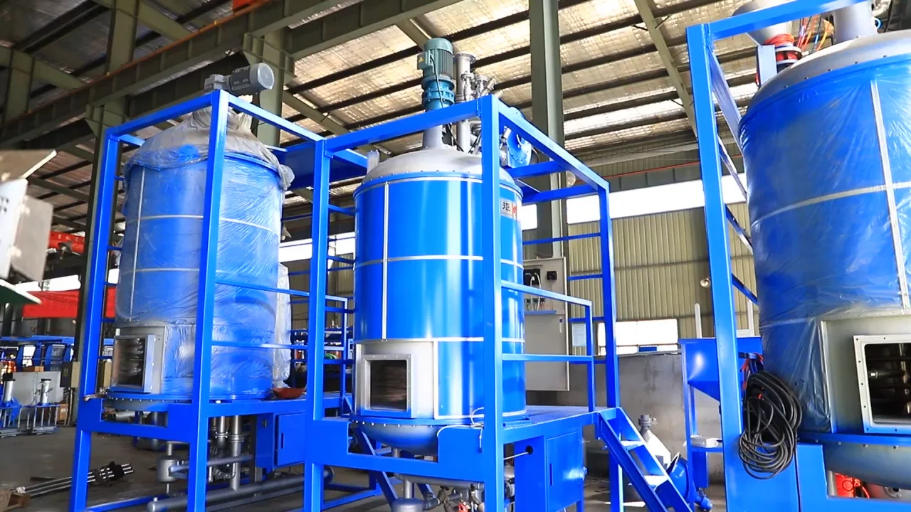 Longwell Eps Pre Polystyrene Batch Expander Machine With Fluid Bed ...