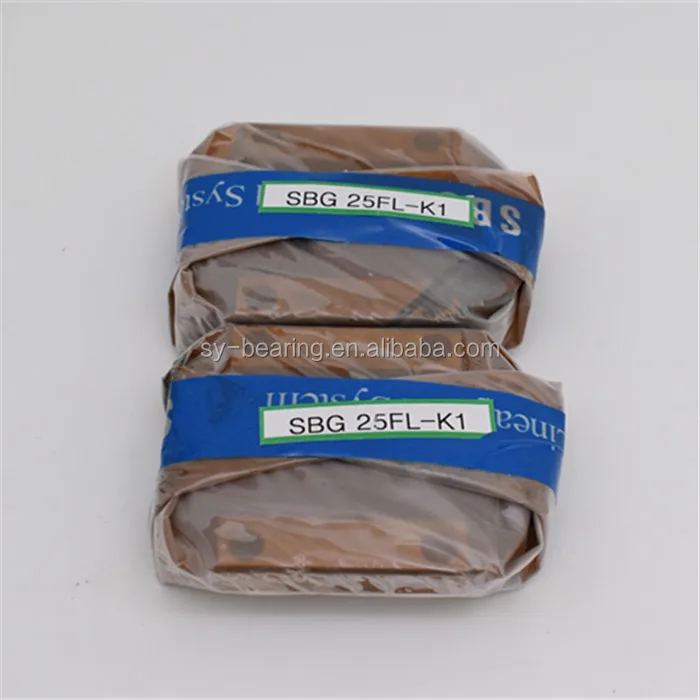 SBG 선형 블록 SBG25FL-C-K1 플랜지 선형 베어링 선형 가이드 웨이 블록 SBG 25FL-K1 SBG25FL ...