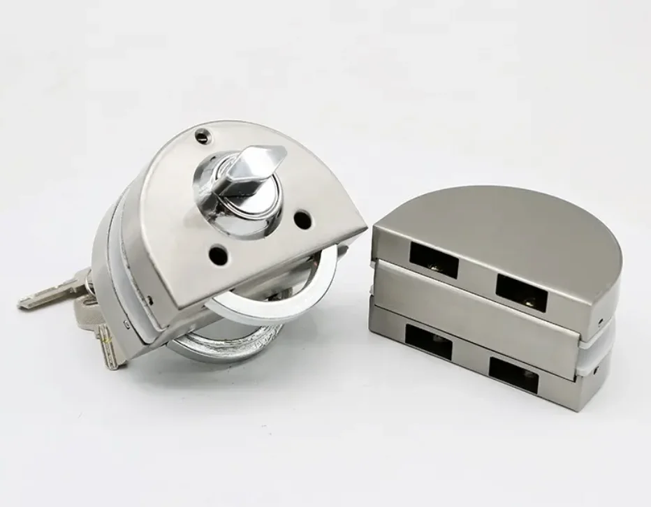 Stainless Steel Safety Door Center Lock Double Sliding Glass Door Lock ...
