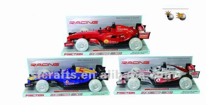Super Power Flashing Friction F1 Racing Car Toy - Fun & Action