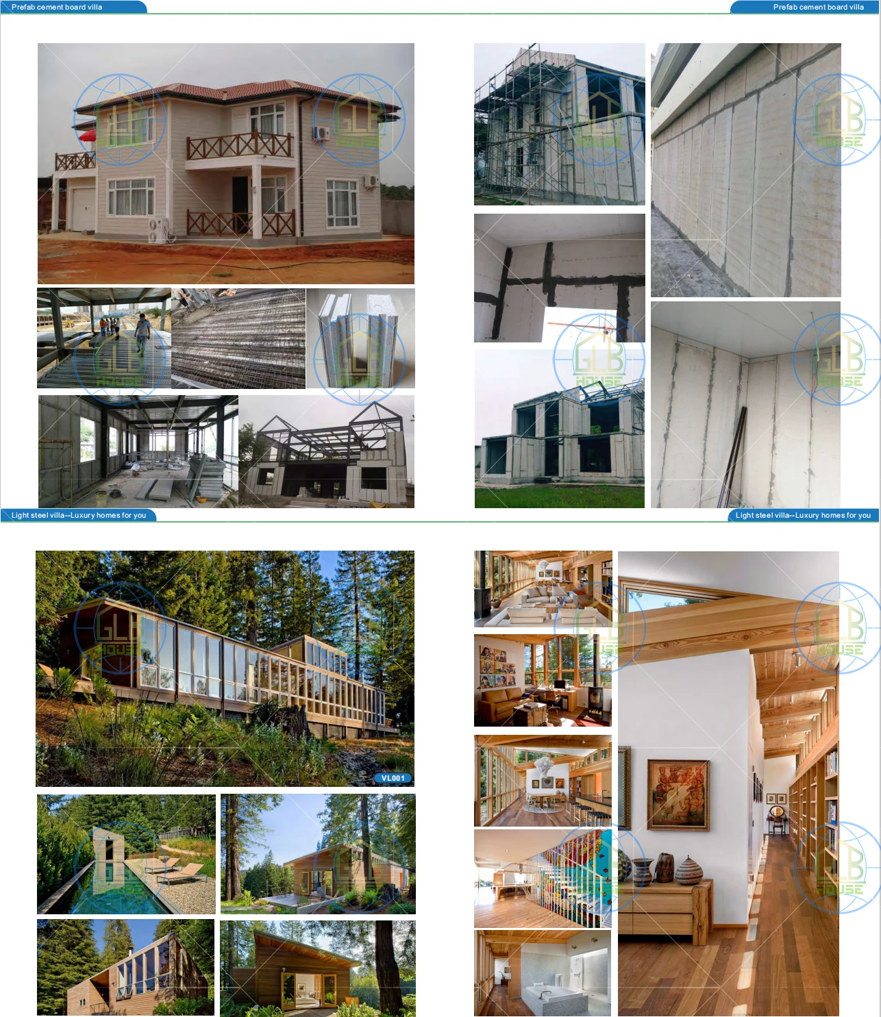 New Modern Houses - Light Steel Villa Prefab Villas