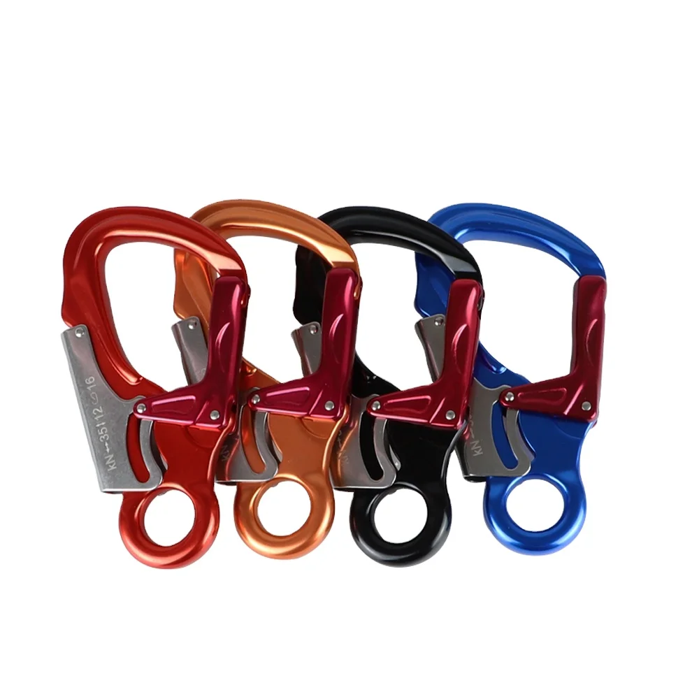 Rigging Hardware Open Carabiner 35kn Aluminum Carabiner Hook Eye With ...
