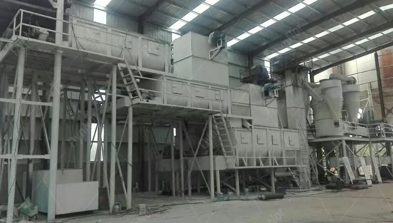 Three Stage Slot Type Lime Slaker Machine For Producing Slaked Lime ...