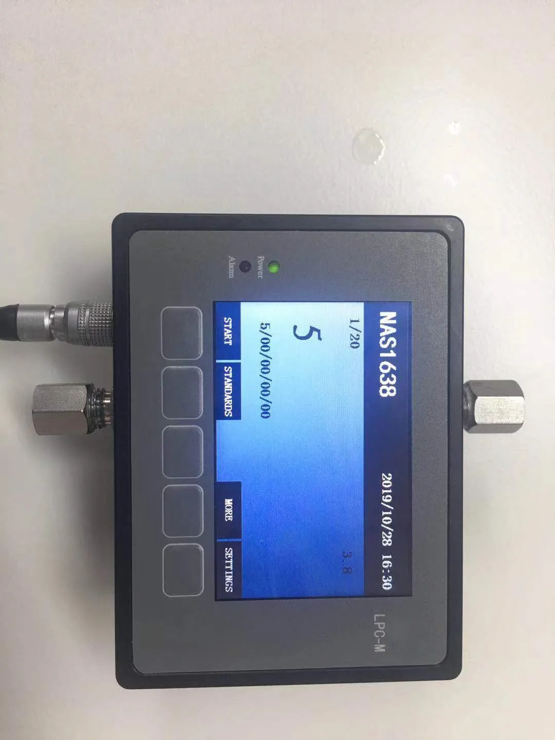 Hydraulic Oil Particle Counter - ISO4406 & NAS1638 Standards