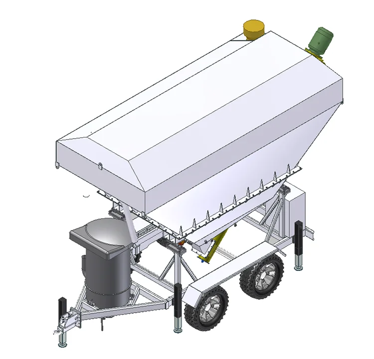 Weighing Cement Silo Trailers With Silo Weight Load Cell Mini Cement ...