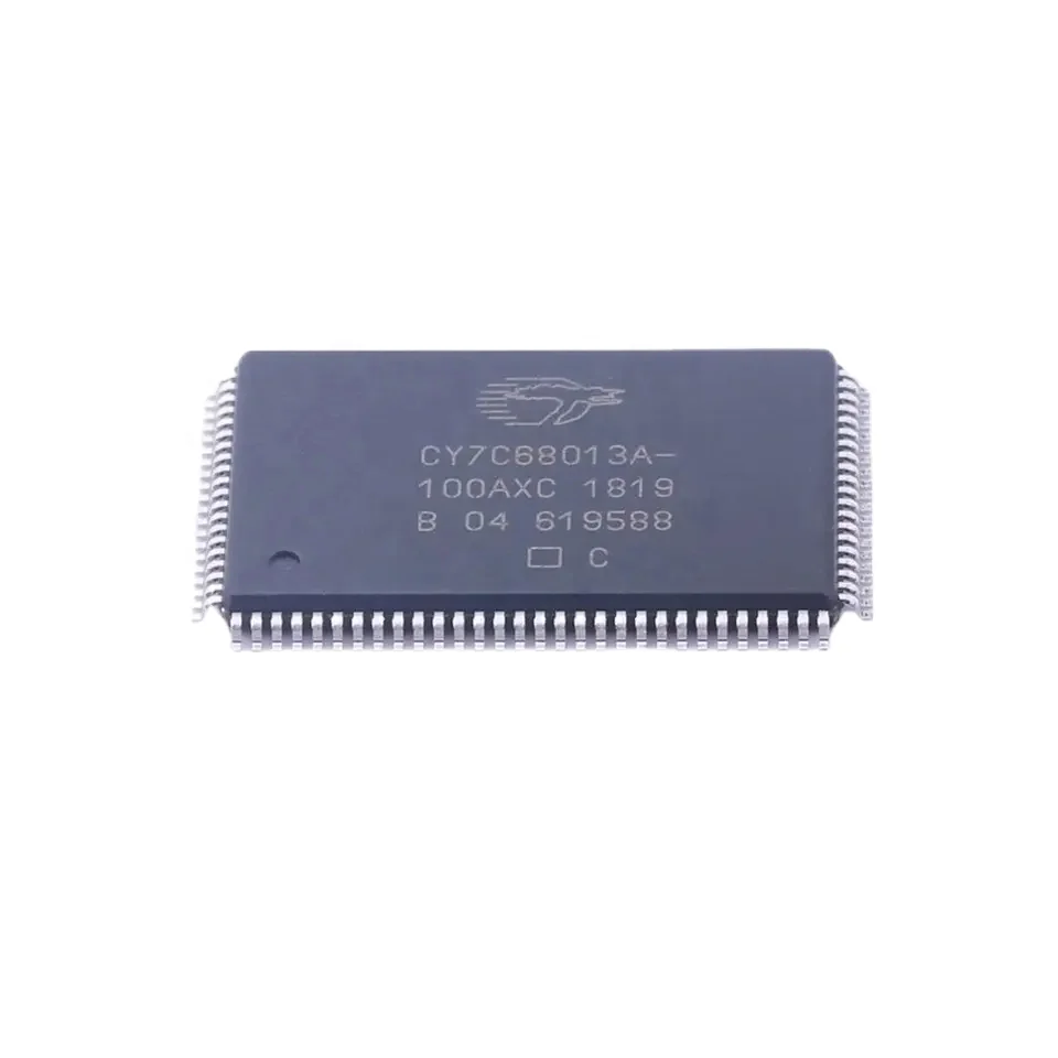 Cy7c68013a-100axc Qfp100 Usb Drive Microcontroller Ic Chip ...
