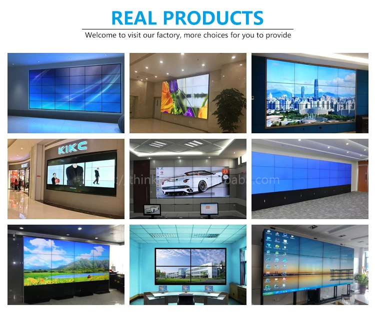 Korean Original Screen 4k Tv 49/46 Inch 1.7/3.5mm Narrow Bezel 3x3 Lcd ...