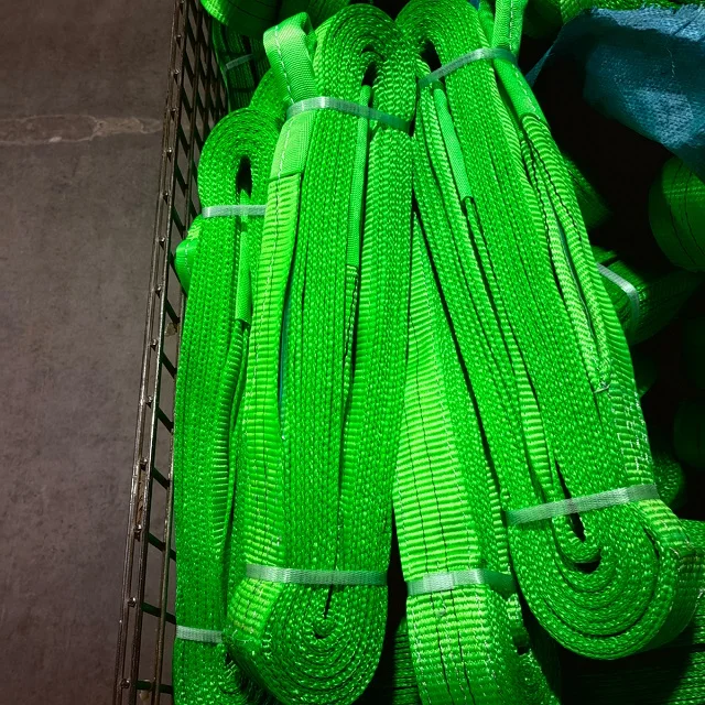 Flat Webbing Sling Lifting Webbing Sling Soft Polyester Flat Webbing ...