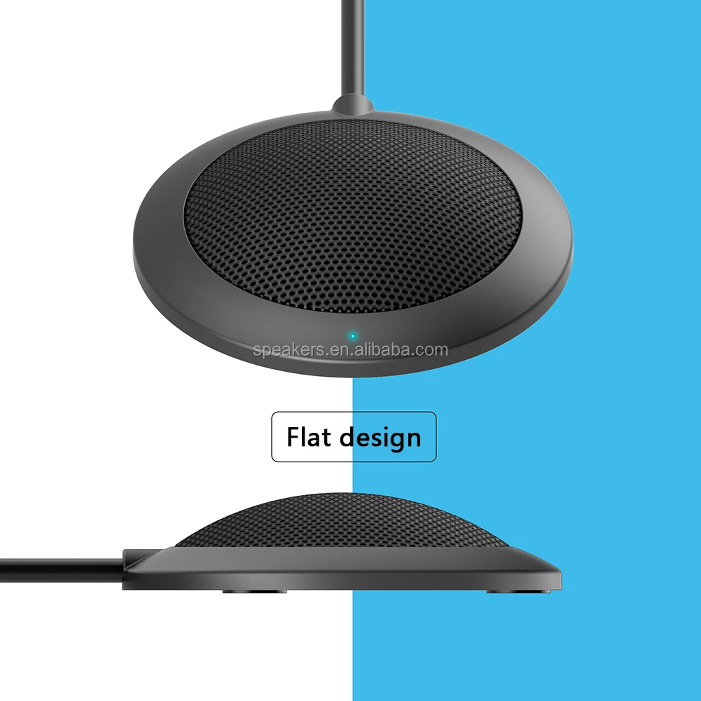 Usb Omni-directional Condenser Microphone Mic For Meeting Business ...