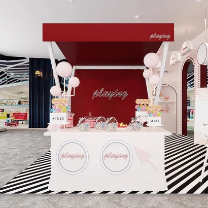 Outdoor Market Stall Steel Design Commercial Street Booth Display Stand ...