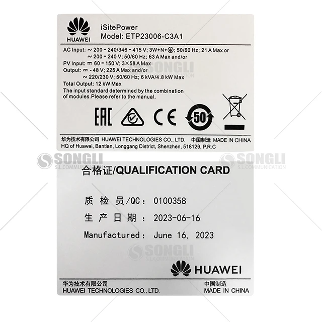 6kva Inverter System Module Inverter Subrack Etp23006-c3a1 48v Hybrid ...