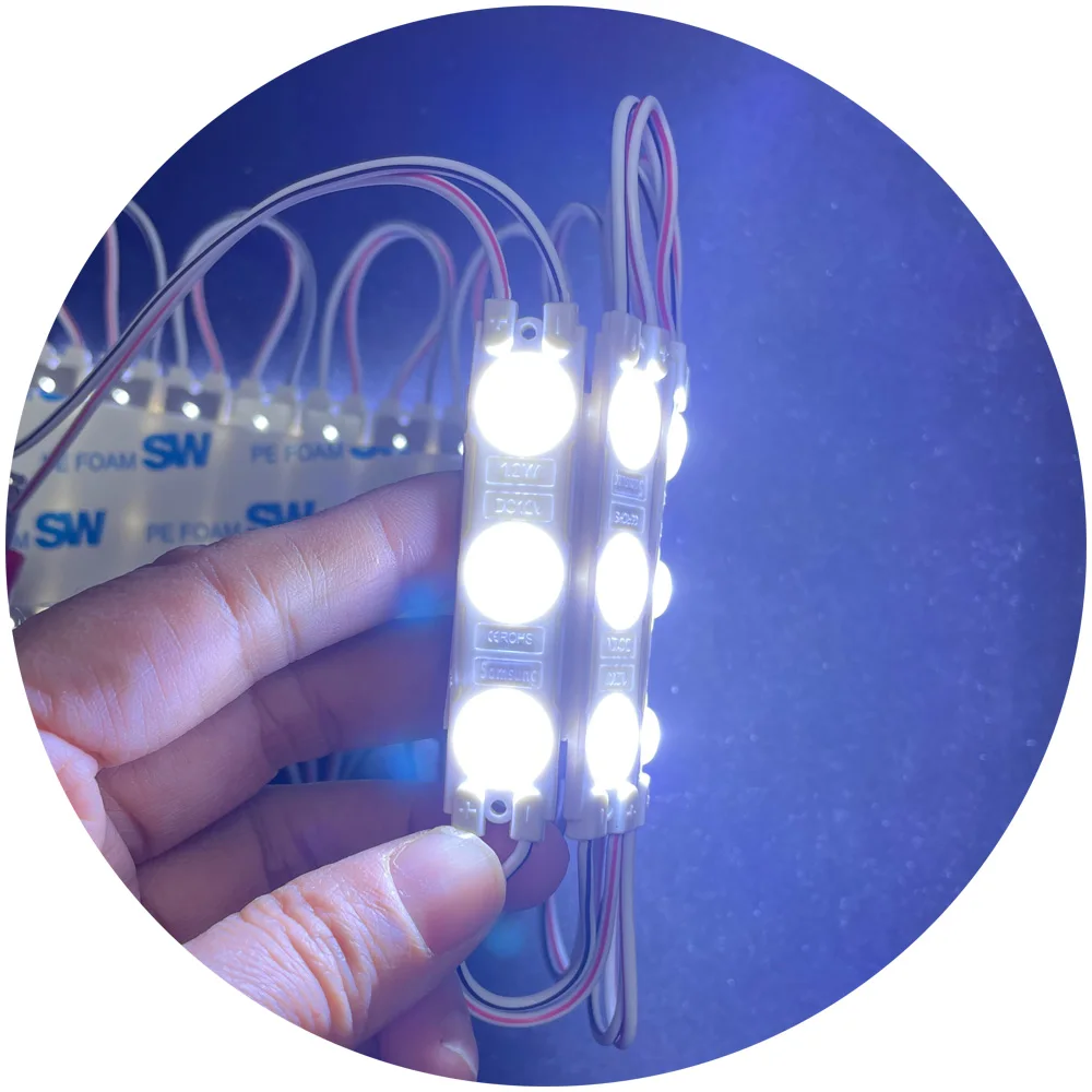 High Power 12v 3 Leds Modulo 1.5w Outdoor 2835 Sign Module Light Box Injection Led Modules ...