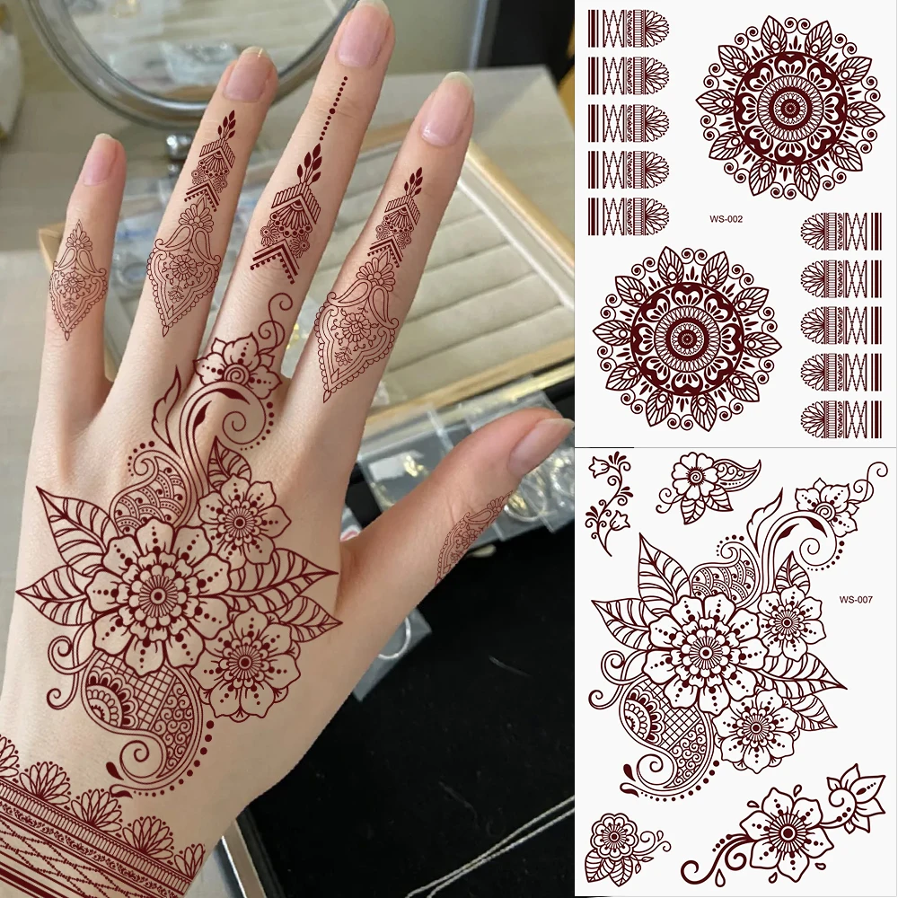 24style Waterproof Temporary Hand Tattoo Stickers