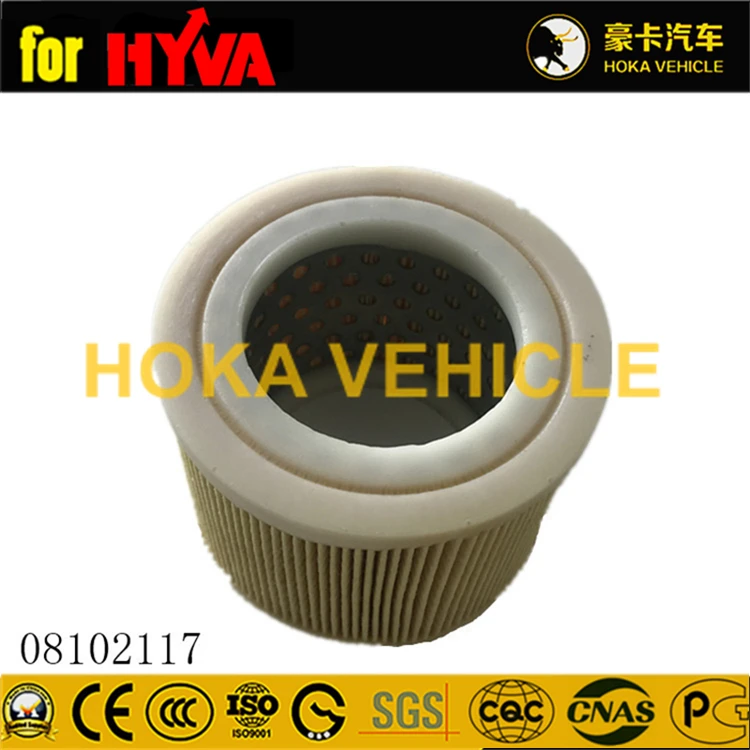 Truck Spare Parts Air Filter 08102117 For Dump Truck Hyva Hoist System ...