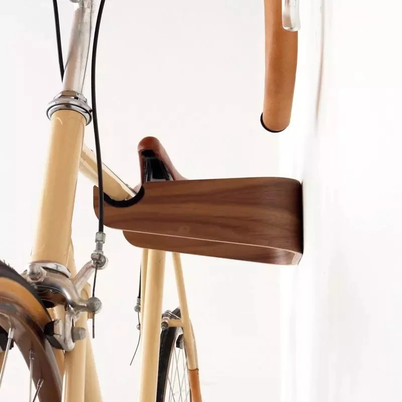 Customized New Design Wooden Bike Rack Wall Mounted - Buy Wall Mounted ...