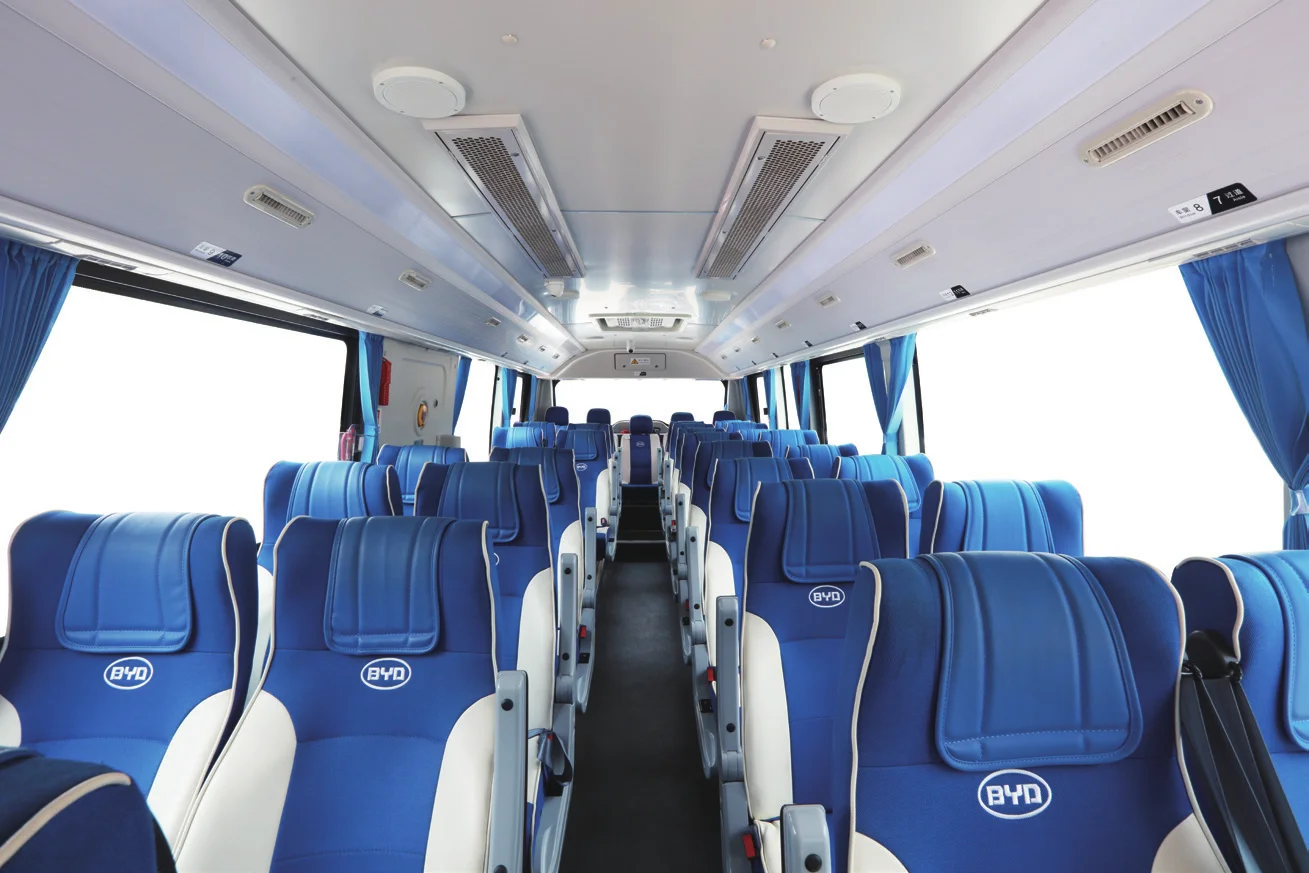 2023 Byd Electric Bus C7 Ev Sightseeing Bus Car With High Configuration ...
