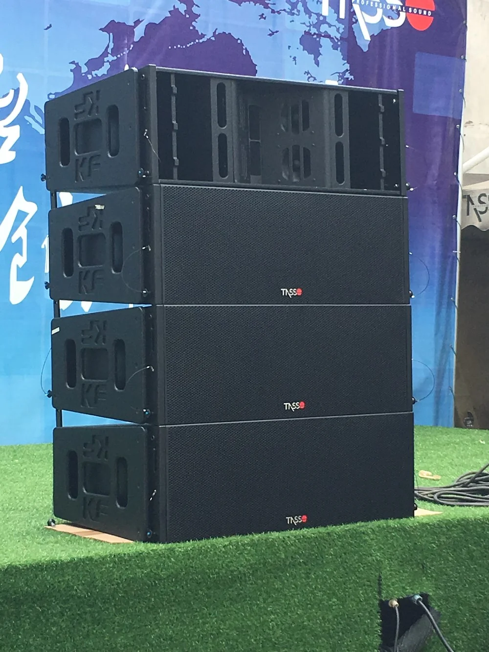 Tasso Outdoor Loudspeaker Dual 12 Inch Professional Audio Video ...