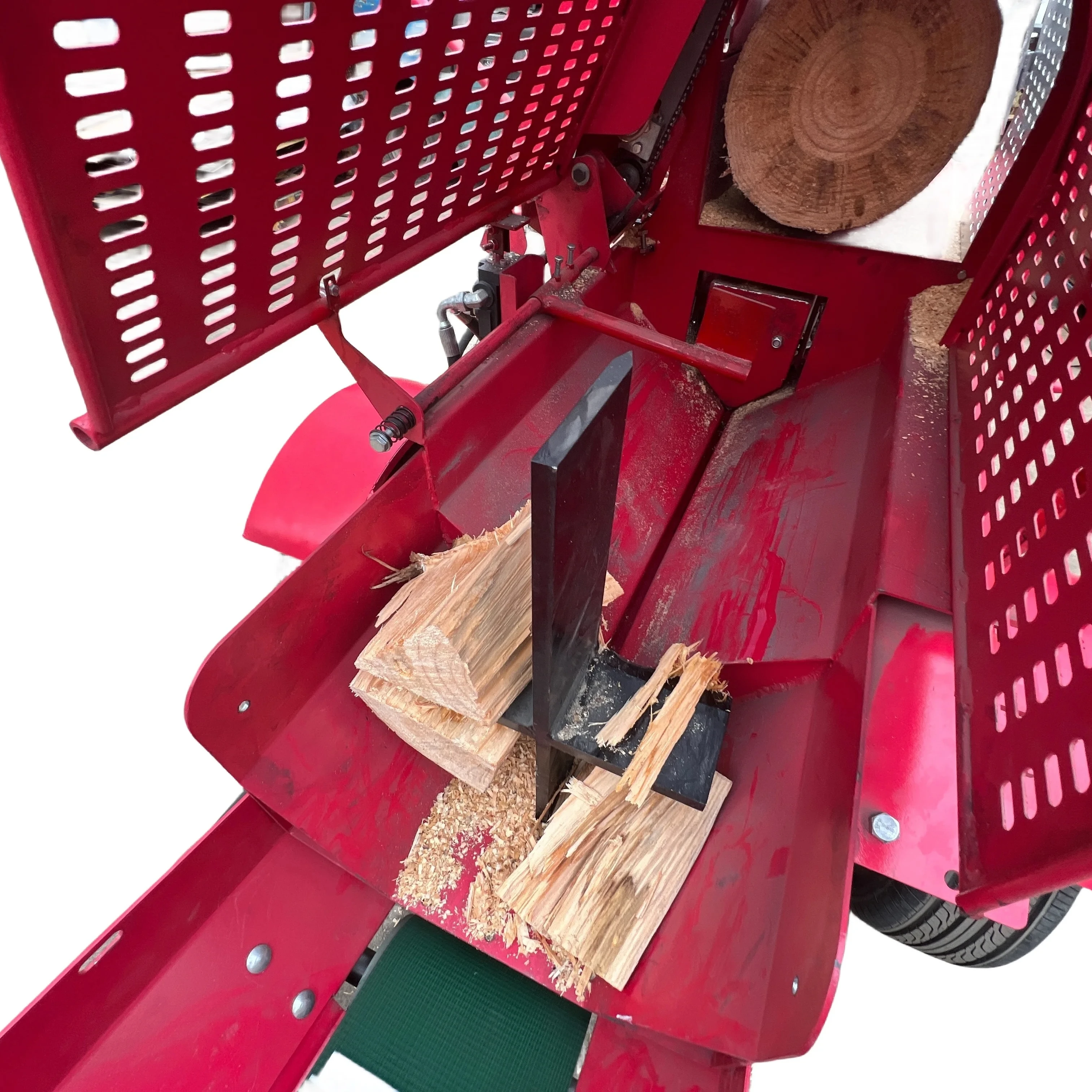 20ton Firewood Processor Wood Processor Automatic Log Splitter - Buy ...