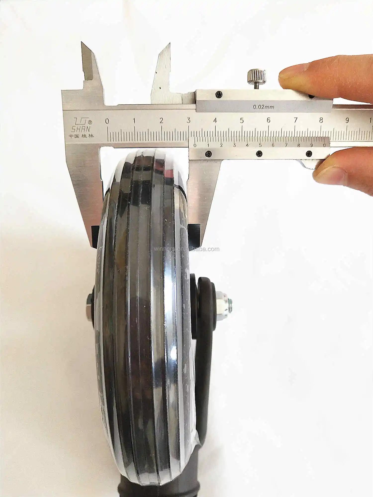 150mm 6 Inch Wheelchair Front Wheel - Durable & Customizable