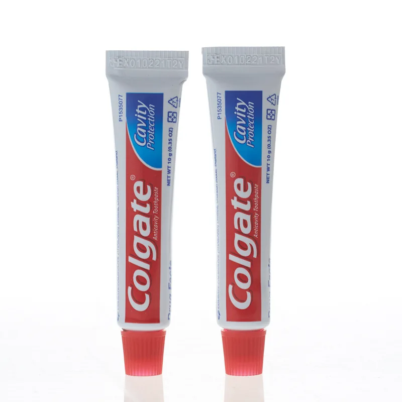 Colgate English Version 10g Disposable Toothpaste Hotel B&B Spa Resort ...