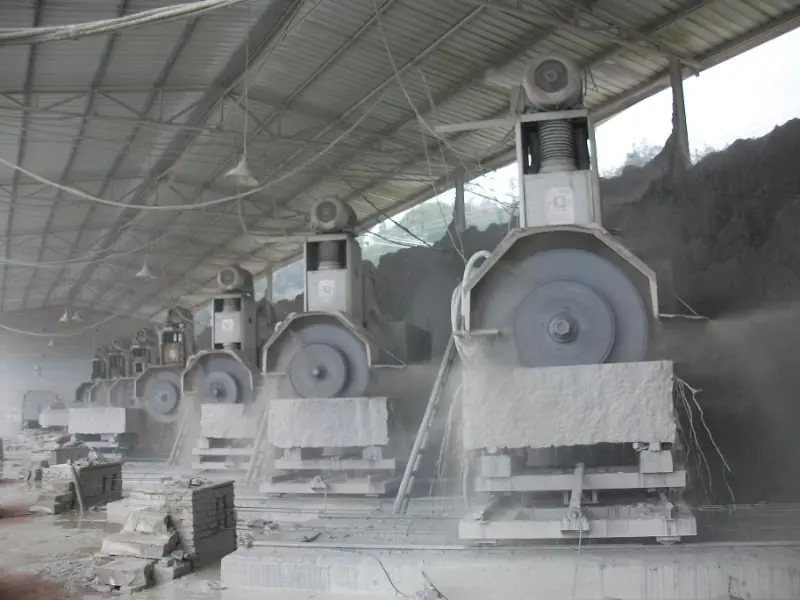 High-accuracy Automatic Multi Blade Granite Cutting Machine