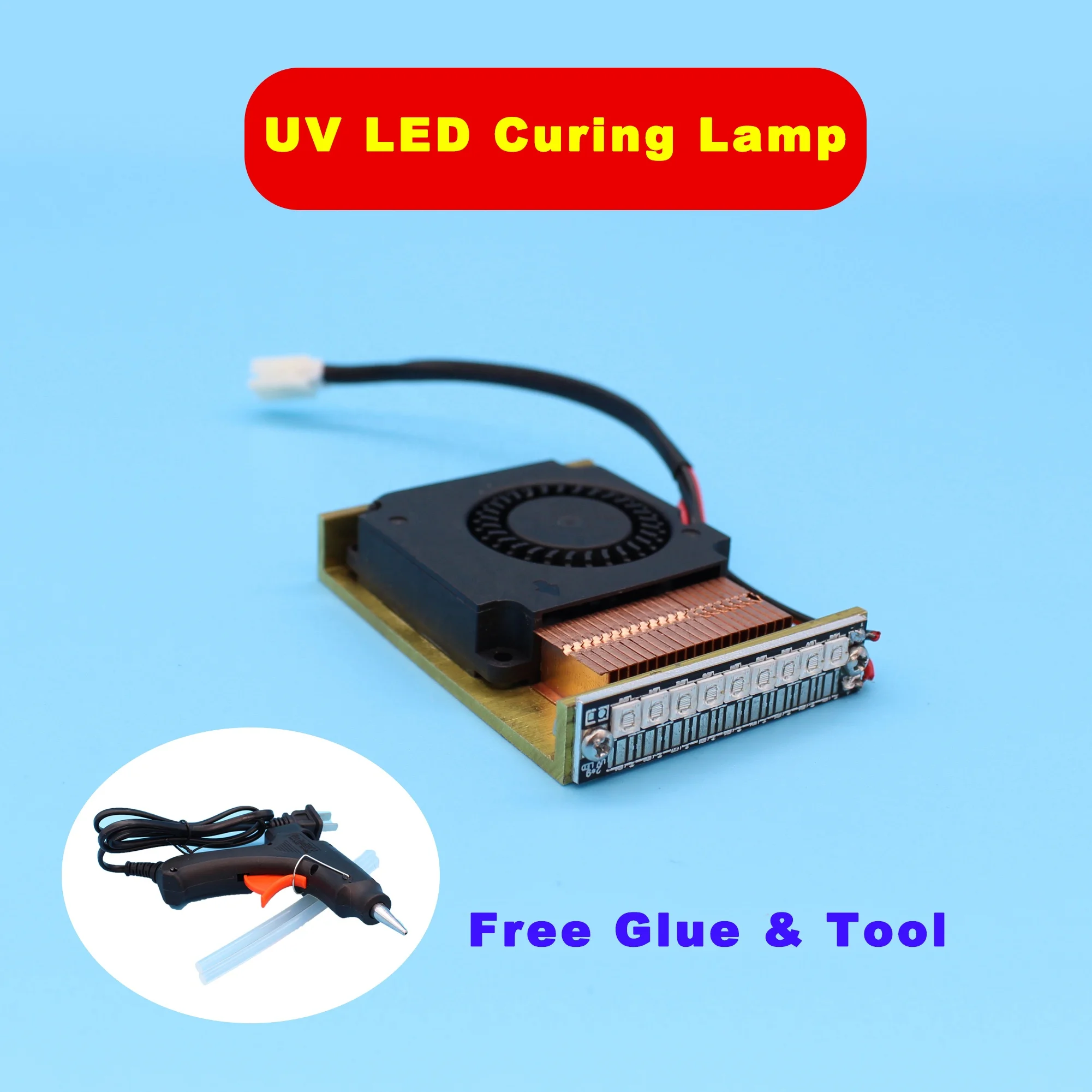 Epson R1390 L1800 UV Curing Light Lamp for A3 A4 DTF Printer ODM