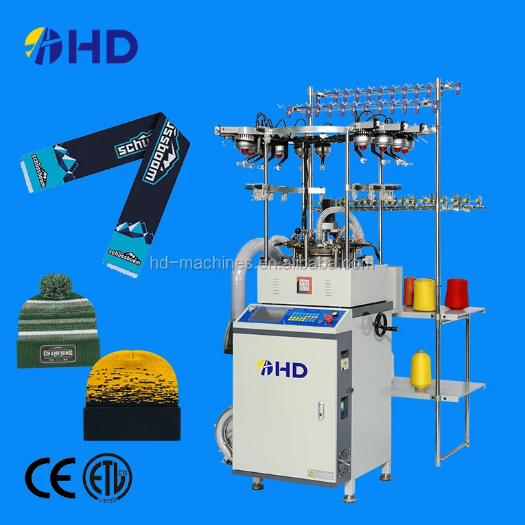 Hd Brand Computerized Fashion Beanie Hat Knitting Machines - Buy Beanie ...