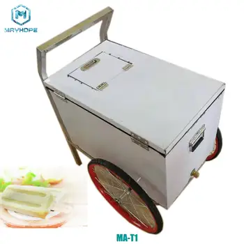 Stainless Steel Popsicle Ice Cream Trolley Cart For Sale - Buy Ice ...