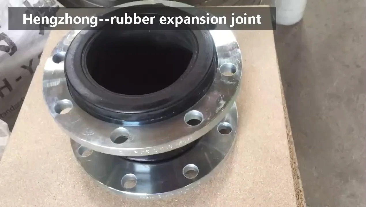 Sendi Ekspansi Karet Epdm Dengan Sambungan Pipa Koneksi Flens Galvanis ...