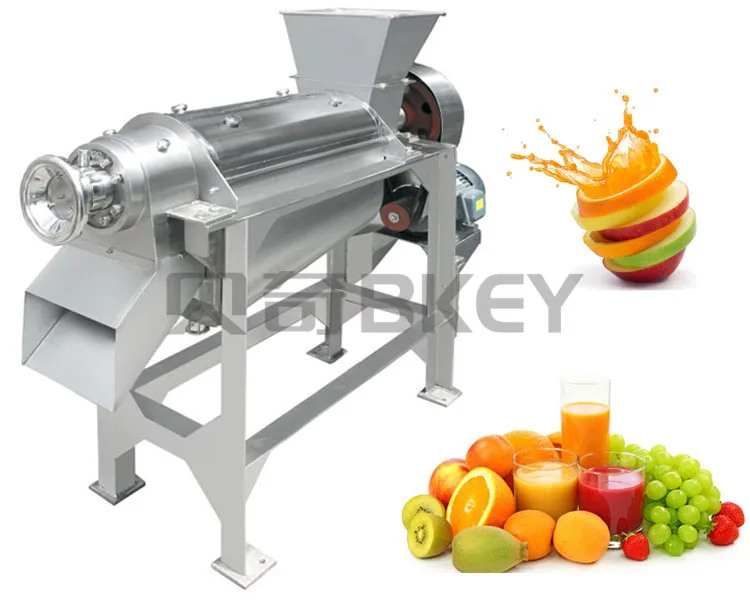 Spiral Screw Press Squeezing Juicer Machine For Orange Fruit - Buy ...
