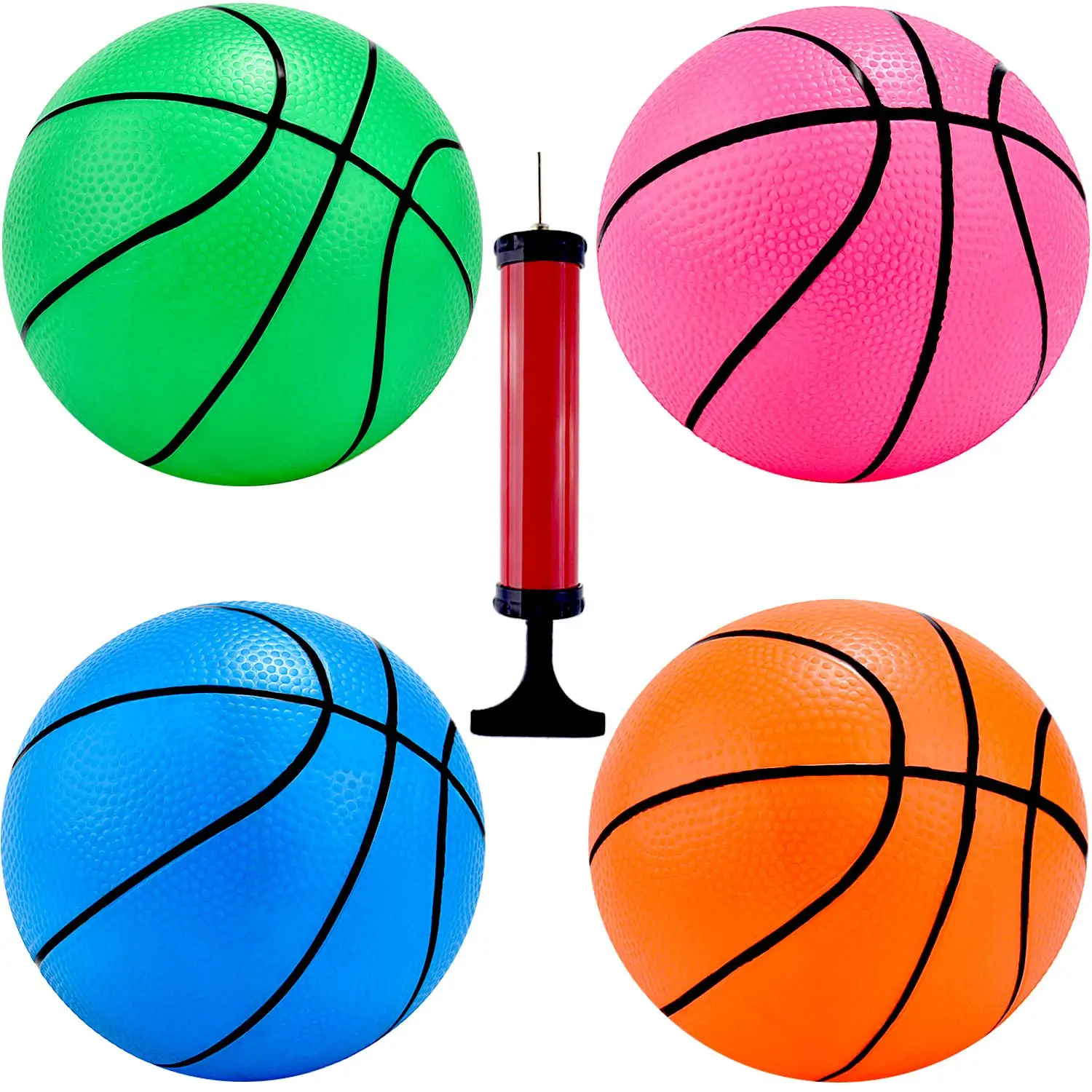 6'' Eco-friendly Inflatable Mini Toy Basketball Ball for Kids| Alibaba.com