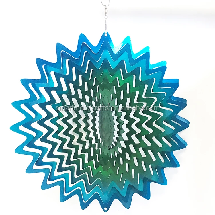 Customizable Luxury Elegant Gradient Color Wind Spinner Wind Art ...