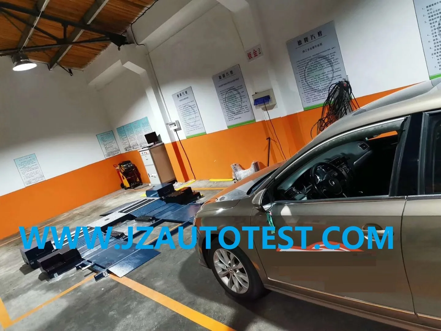 Mobile Vehicle Test Lane - JZ Brakes, Sideslip & Suspension