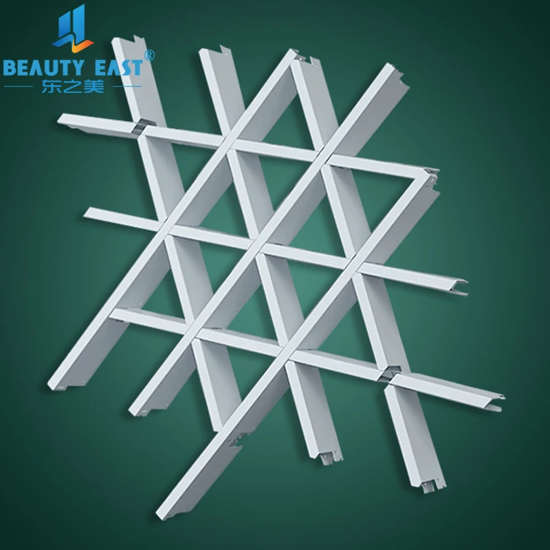 Smoke-proof Fireproof Office Room Decoration Open Grid Suspended ...