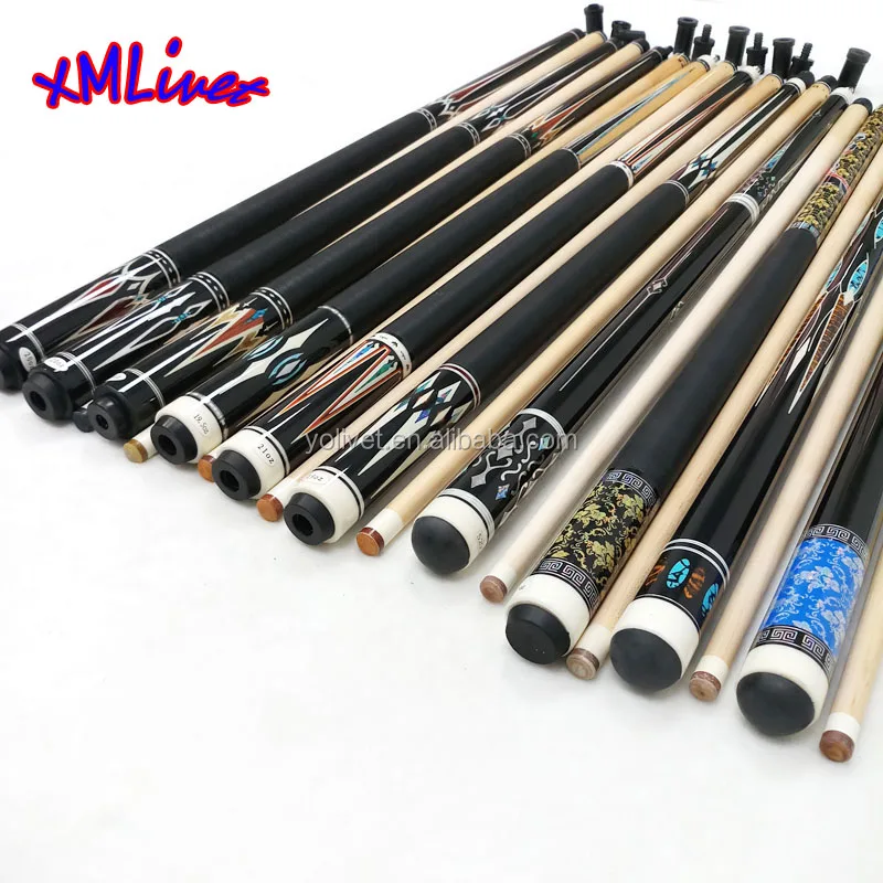 Xmlivet Customize Economic Maple Wood Pool Cue Sticks Wholesales ...