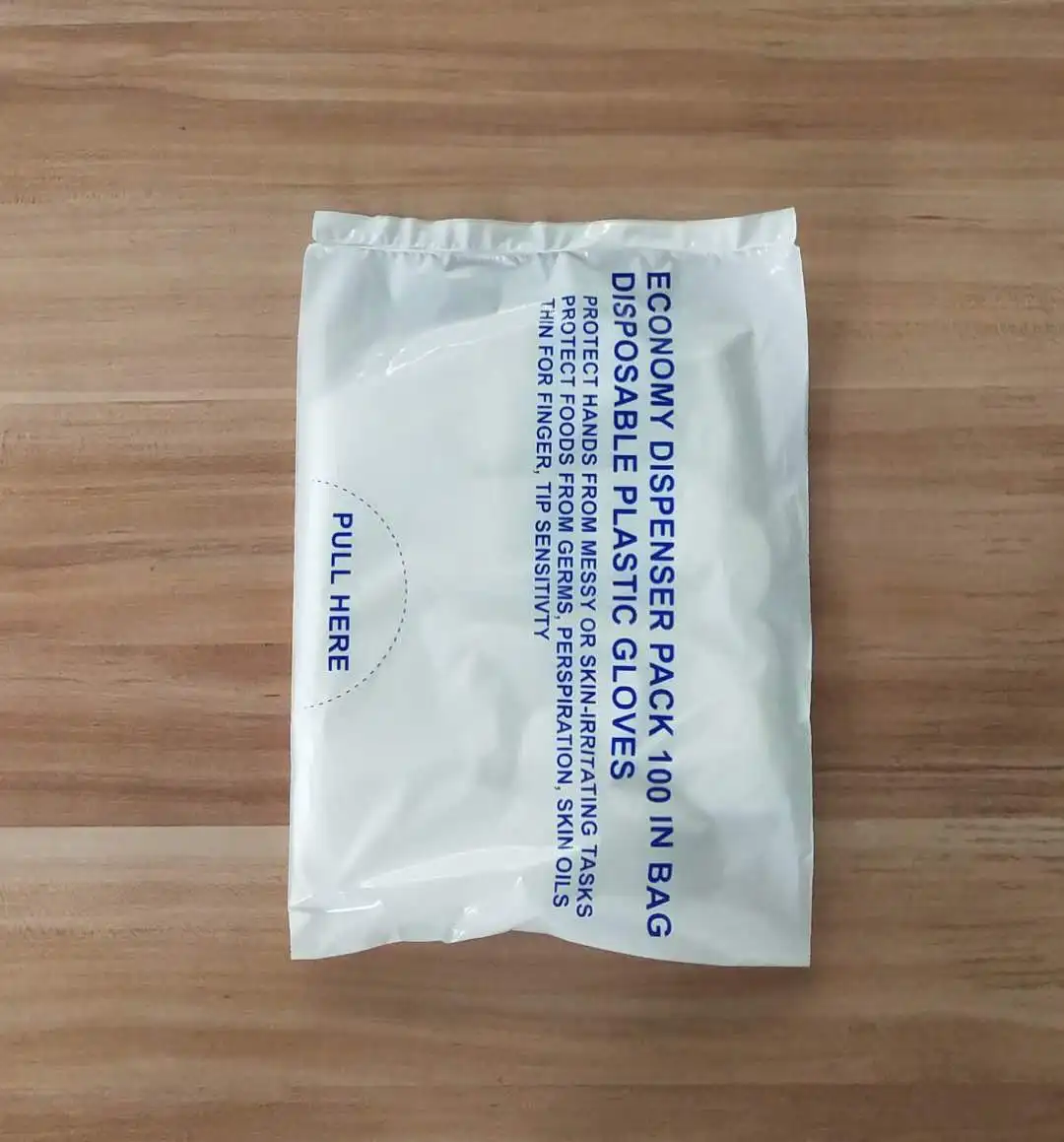 Disposable HDPE Embossed Gloves - Food Grade Polyethylene