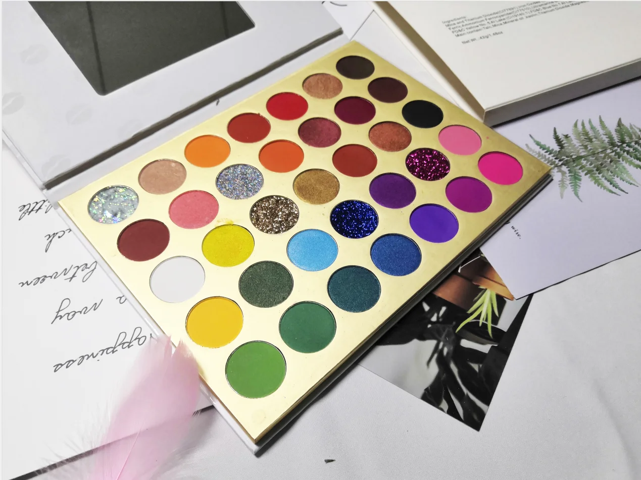 35 Color Cruelty Free Eyeshadow Palette Private Label - Buy Cruelty ...