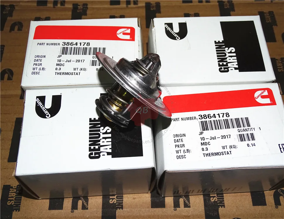 Cummins 6BT Engine Parts Thermostat 3864178 - Reliable Performance