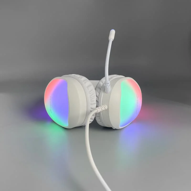 Cool Design Rgb Gaming Headset Customized Gaming Headphone Three Lamps ...