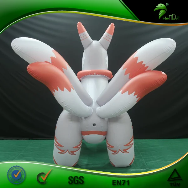 Hongyi Inflatable Nine-Tailed Fox - Ride on Balloon Toy