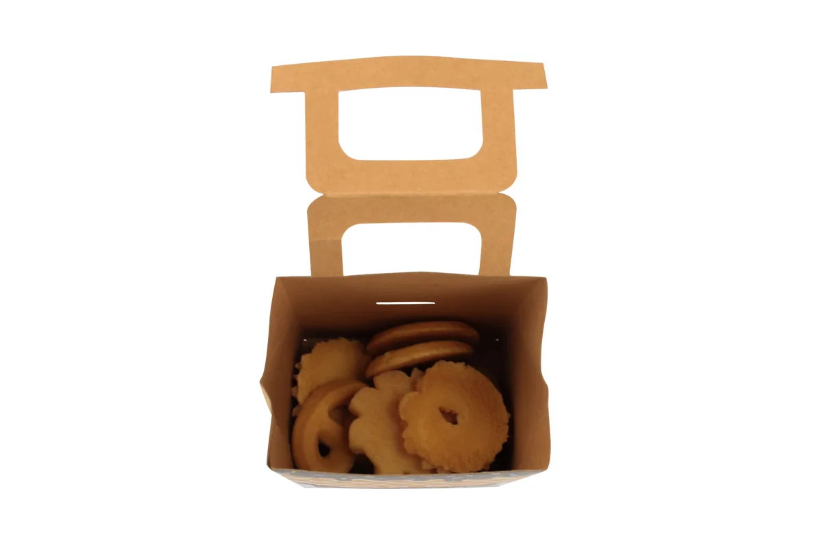 JUMI Christmas Handle House Shape Gift Boxes - Perfect for Party Favors