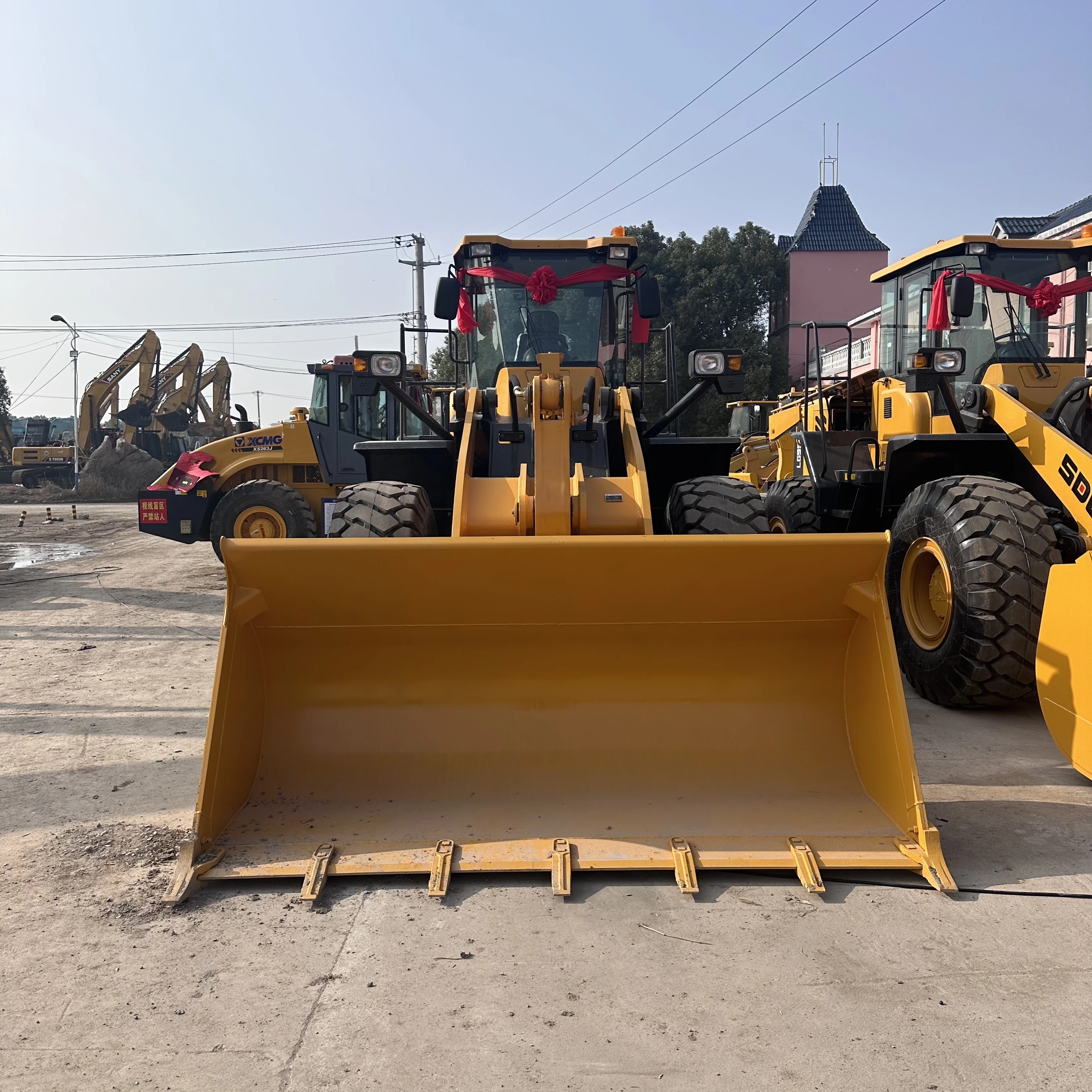 SDLG Loader L956F 956F FOB China Price, Lingong LG956F Wheel Loader ...