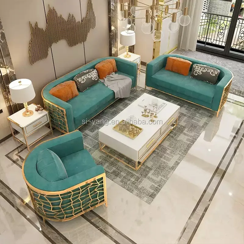 New Style Modern Luxury Design Sofa Set S101 - Buy New Style Sofa Set ...