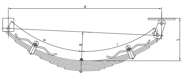 Rocker Roller Leaf Spring Suspension Rocker Trailer Rocker Suspension ...
